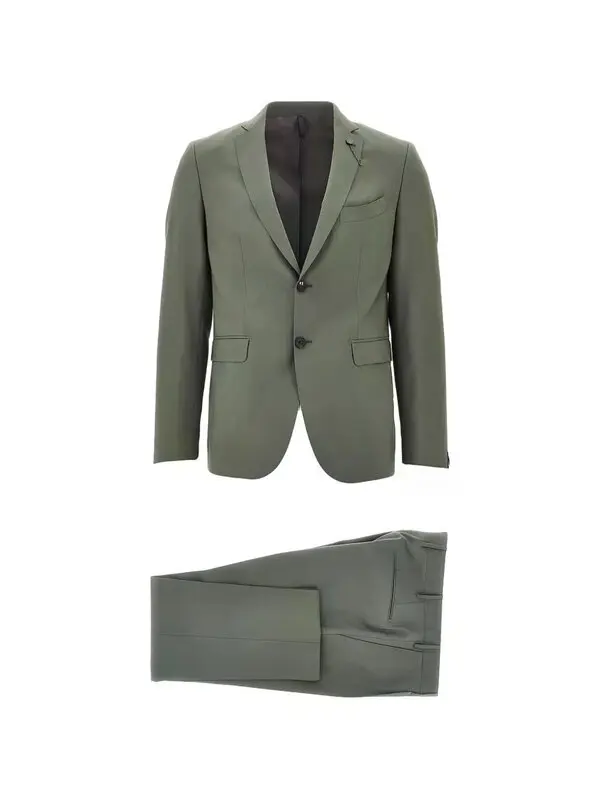 SANTANIELLO Single-breasted Notched-lapel Suit