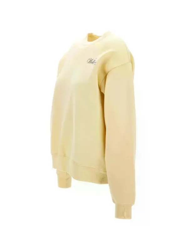 Sporty & Rich Avenue Graphic-print Sweatshirt - Yellow