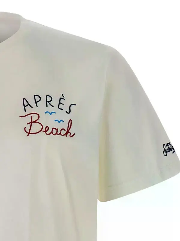 MC2 SAINT BARTH Embroidered Logo-patch T-shirt