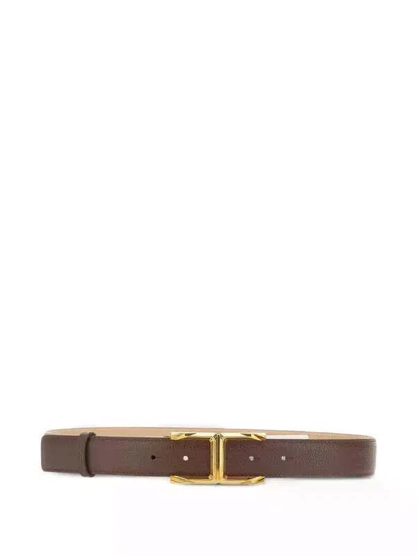 Elisabetta Franchi Logo Plaque Belt