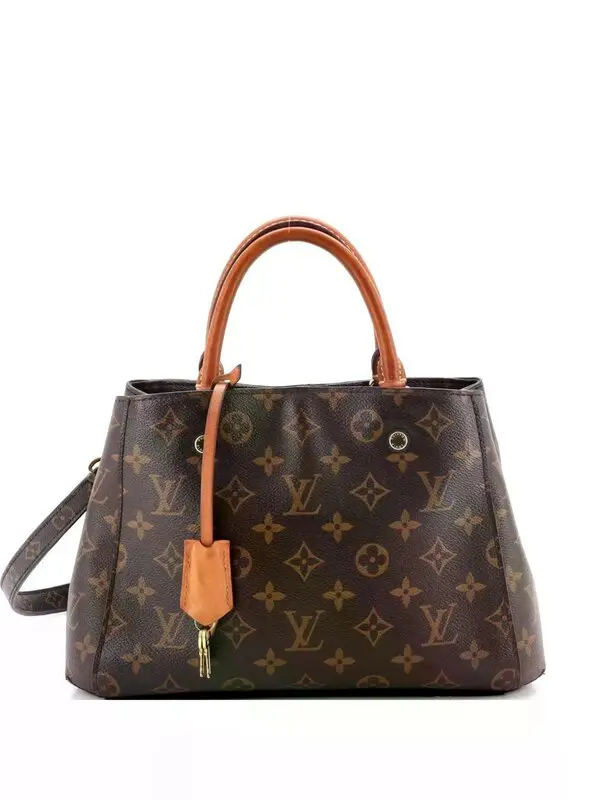 LOUIS VUITTON Montaigne Monogram Canvas Bb Satchel