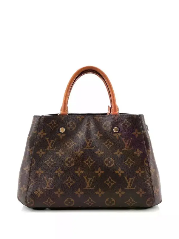 LOUIS VUITTON Montaigne Monogram Canvas Bb Satchel