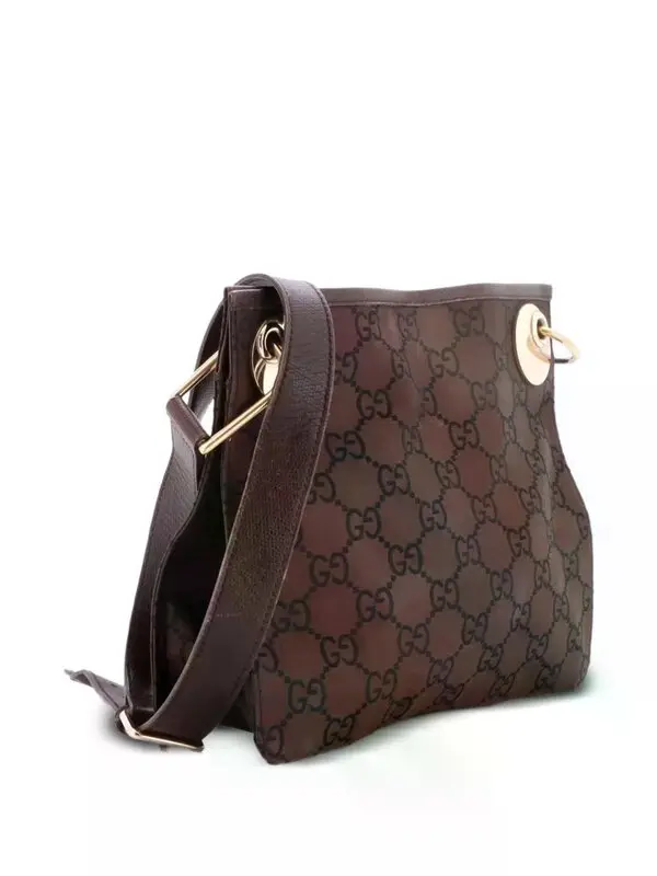 Gucci Gg Canvas Eclipse Messenger Bag
