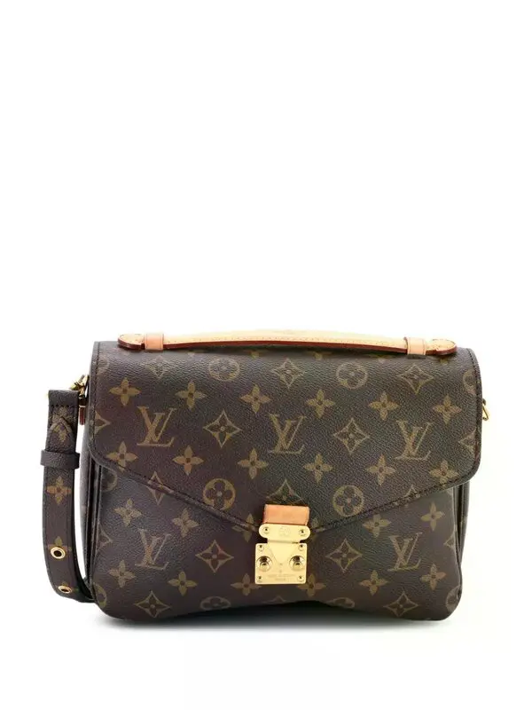 LOUIS VUITTON Pochette Metis Monogram Canvas Crossbody Bag - Brown