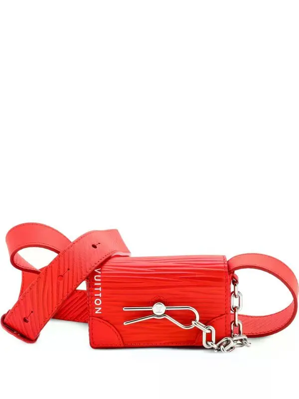 LOUIS VUITTON Steamer Bag Epi Leather Micro Crossbody Bag - Red