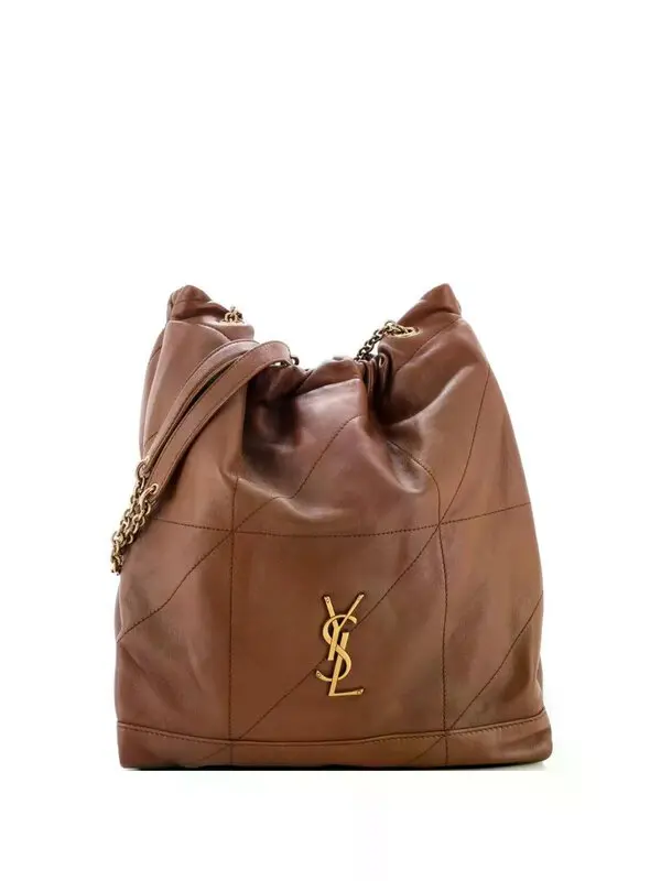 Saint Laurent Jamie 4.3 Pouch Quilted Leather Shoulder Bag - Brown