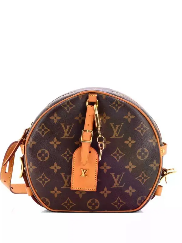 LOUIS VUITTON Monogram Canvas Boite Chapeau Souple Mm Bag - Brown