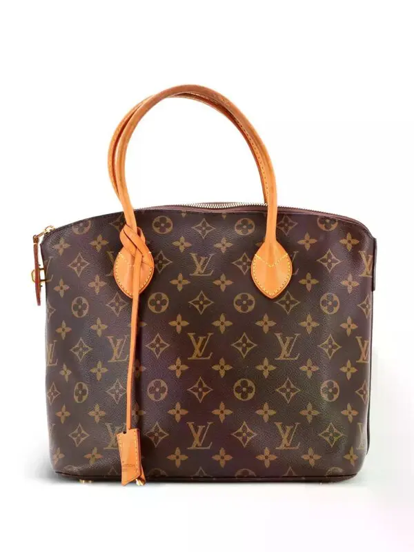 LOUIS VUITTON Lockit Nm Handbag Monogram Canvas Pm - Brown