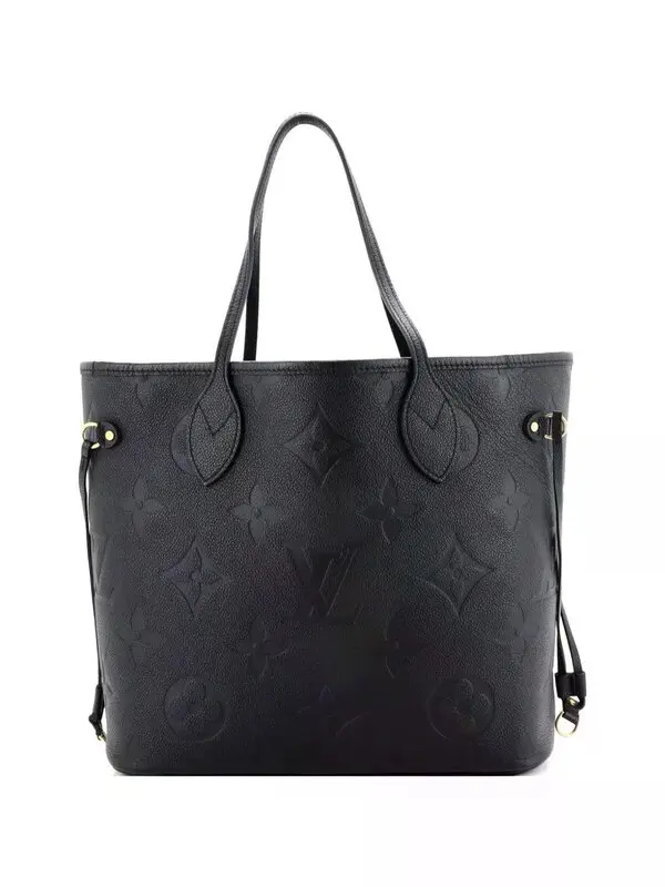 LOUIS VUITTON Monogram Empreinte Giant Neverfull Mm Tote Bag