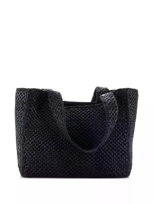 Loewe Logo Raffia Tote Bag
