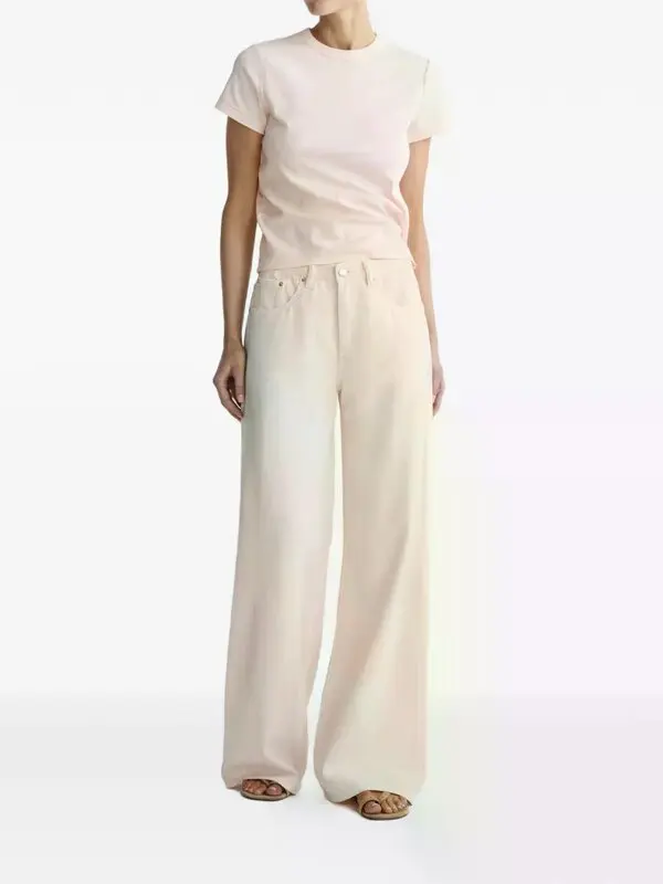 DL1961 Alex Baggy Wide-leg Jeans - Pink