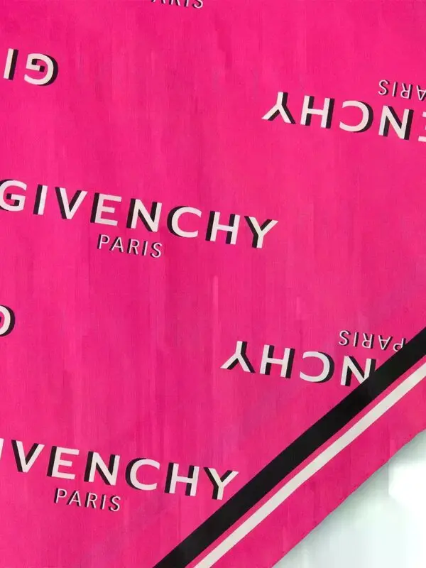 Givenchy Shadow Logo-print Scarf