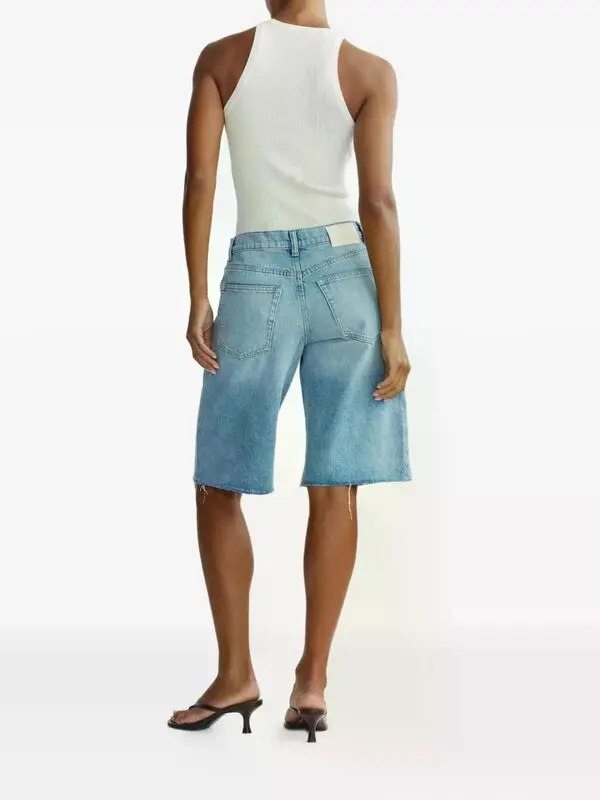 DL1961 Raw-cut Denim Shorts