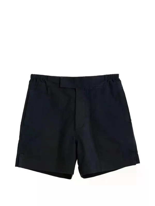 MARGARET HOWELL Elasticated Waist Shorts - Blue