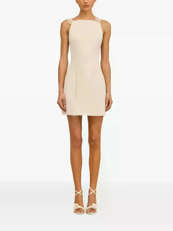 Cult Gaia Floral Embellished Mini Dress