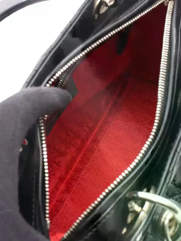 Dior Lambskin Cannage Lady Satchel
