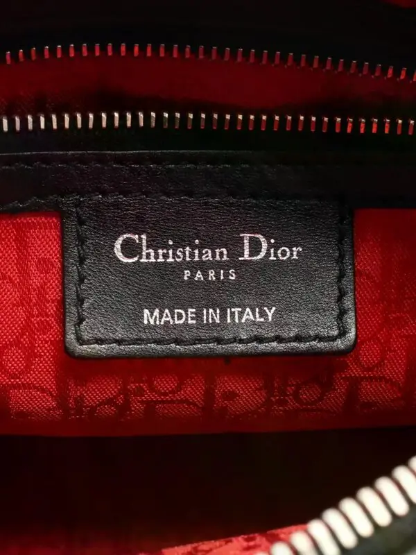 Dior Lambskin Cannage Lady Satchel