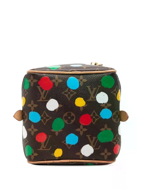 LOUIS VUITTON Yayoi Kusama Monogram Painted Dots Square Bag