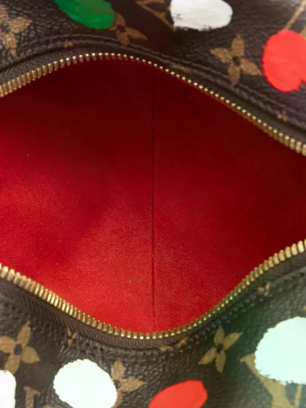 LOUIS VUITTON Yayoi Kusama Monogram Painted Dots Square Bag
