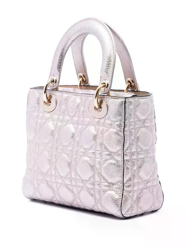 Dior Lady Satchel - Silver
