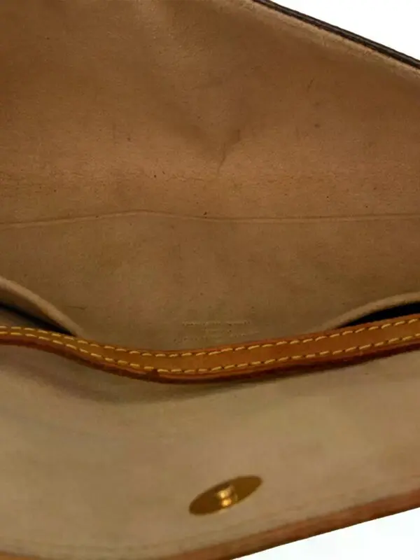 LOUIS VUITTON Monogram Pochette Twin Gm Crossbody Bag - Brown