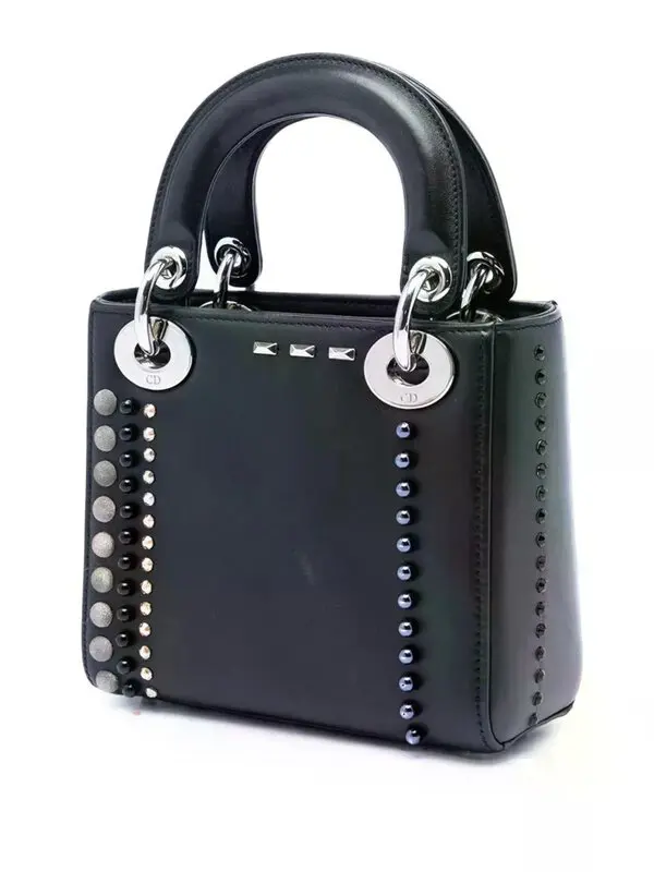 Dior Mini Lady Satchel - Black