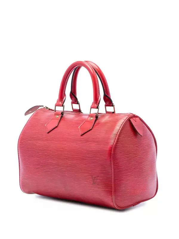 LOUIS VUITTON Epi Speedy 30 Boston Bag
