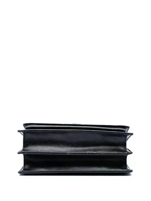Saint Laurent Calfskin Monogram Sunset Crossbody Bag