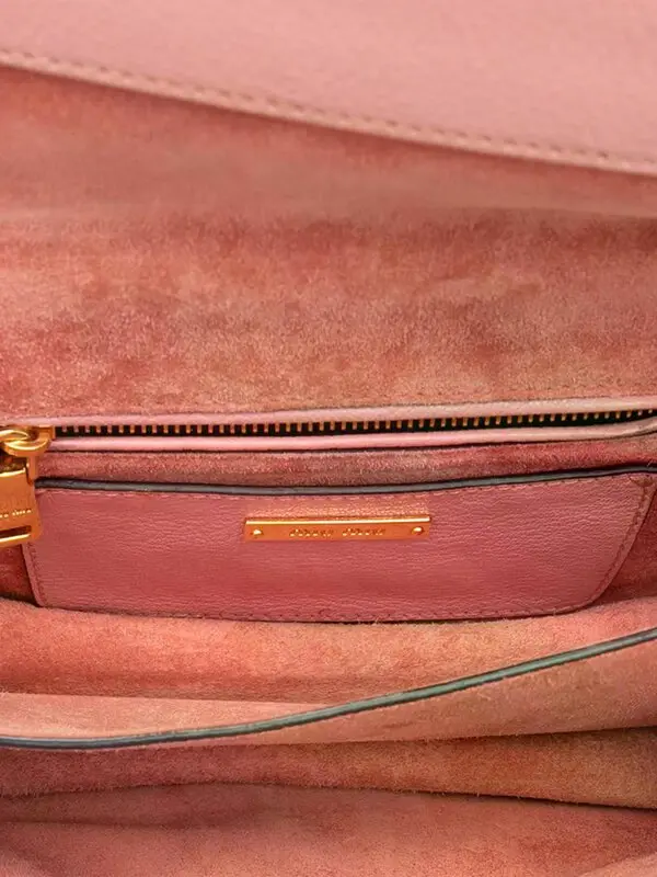 Miu Miu Madras Goatskin Crossbody Bag
