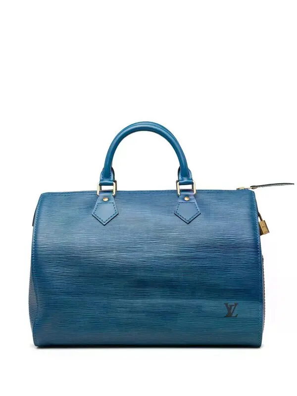 LOUIS VUITTON Epi Speedy 30 Boston Bag