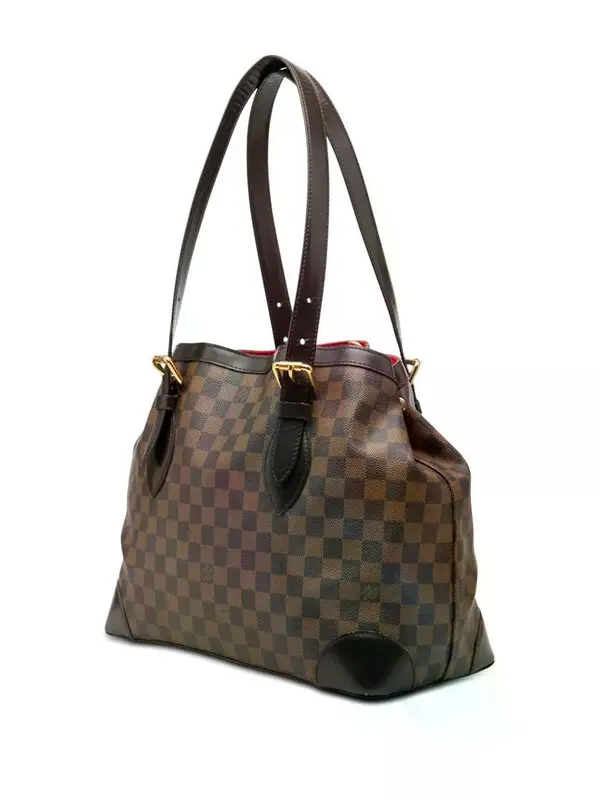 LOUIS VUITTON Damier Ebene Hampstead Mm Tote Bag