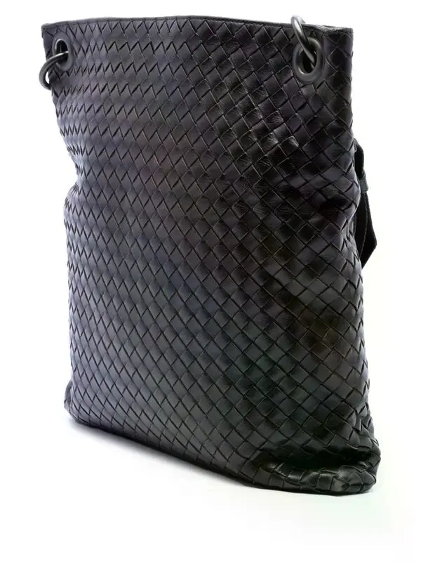 Bottega Veneta 2010 Nappa Intrecciato Vn Crossbody Bag - Brown