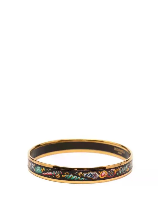 Hermès Qu'importe Le Flacon" Enamel Bangle