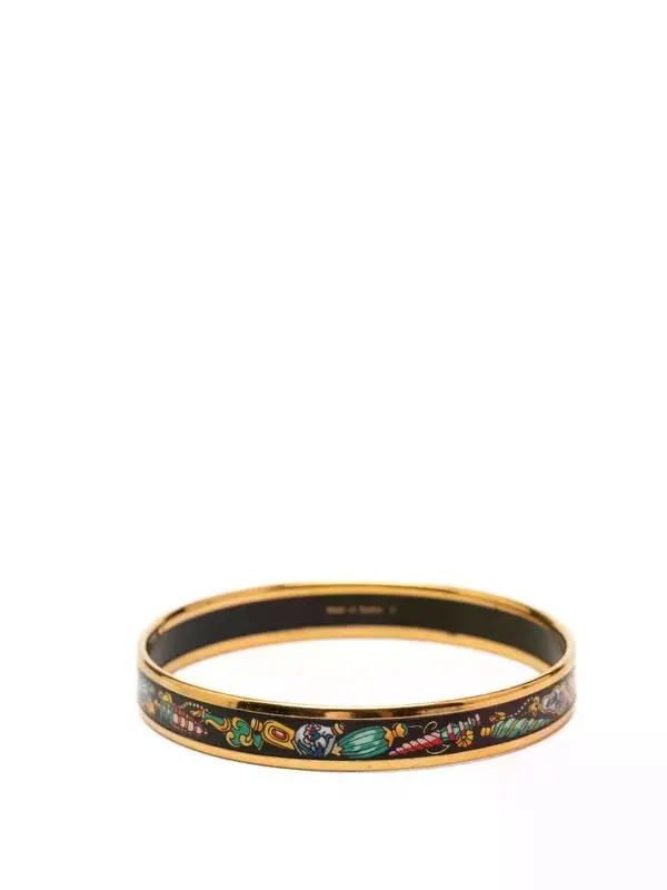 Hermès Qu'importe Le Flacon" Enamel Bangle