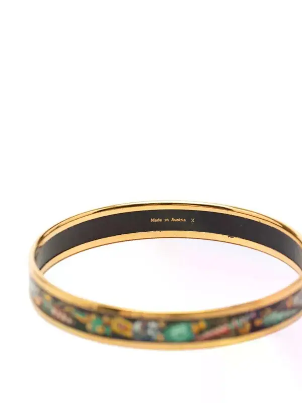 Hermès Qu'importe Le Flacon" Enamel Bangle