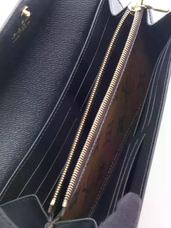LOUIS VUITTON 2010-2026 Monogram Reverser Sarah Long Wallets