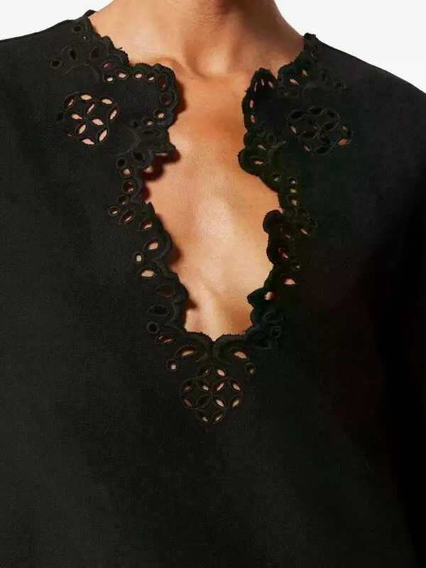Isabel Marant Étoile Shana Broderie Anglaise Top