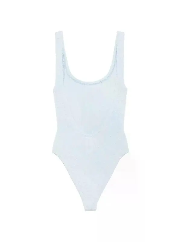 Hunza G Crinkle-effect Swimsuit