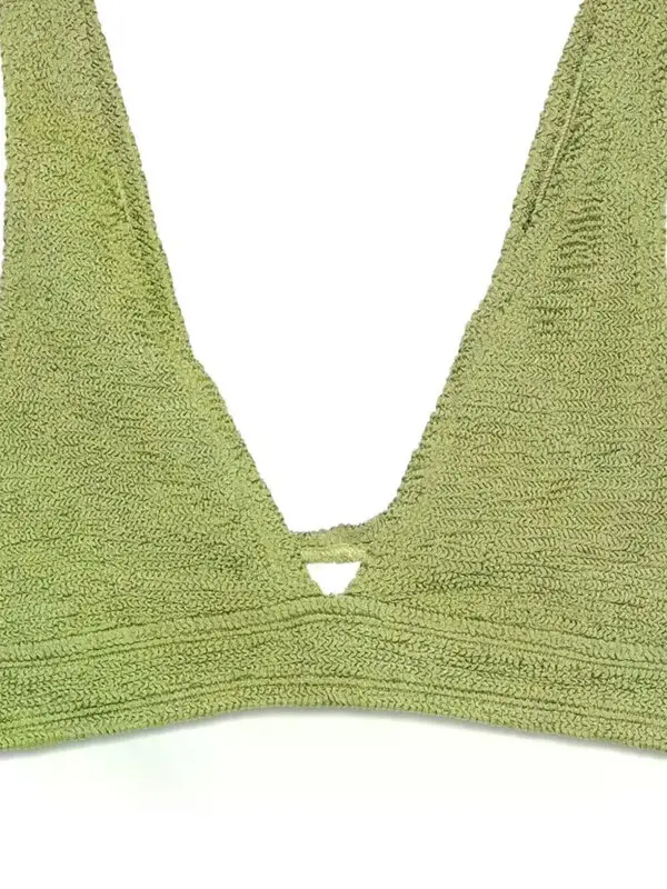 Hunza G Crinkle-effect Bikini