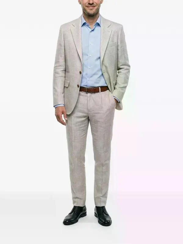 Brunello Cucinelli Check-pattern Blazer