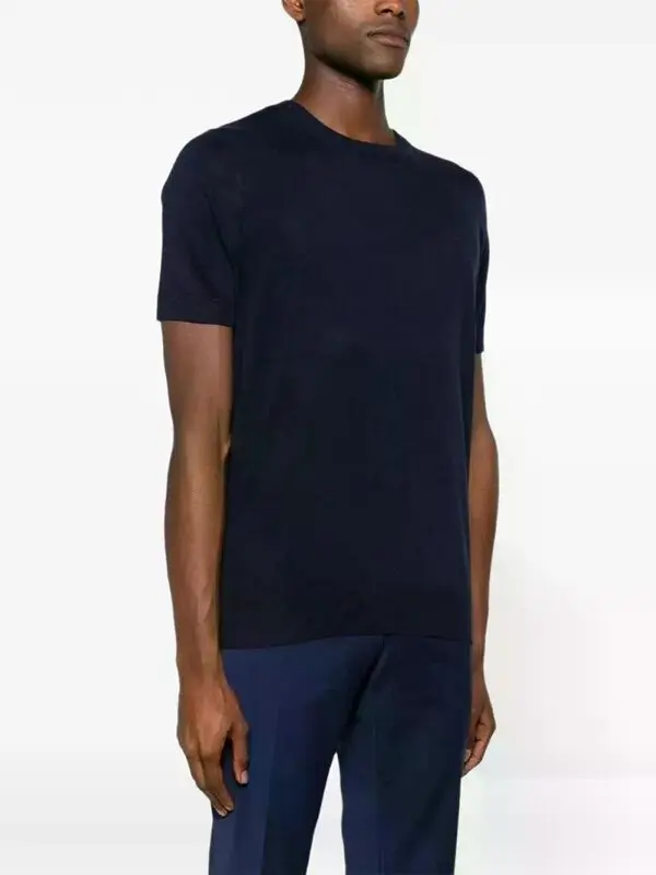 Brunello Cucinelli Crew-neck T-shirt - Blue