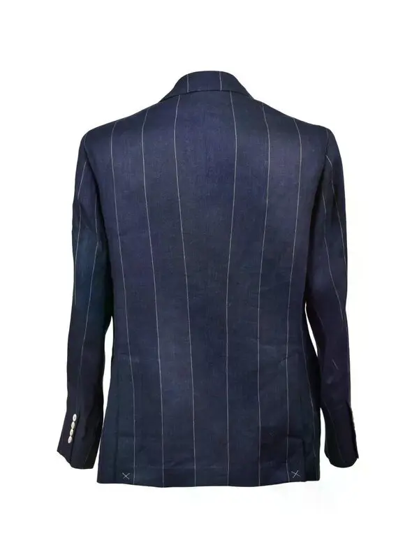 Brunello Cucinelli Pinstripe Single-breasted Blazer