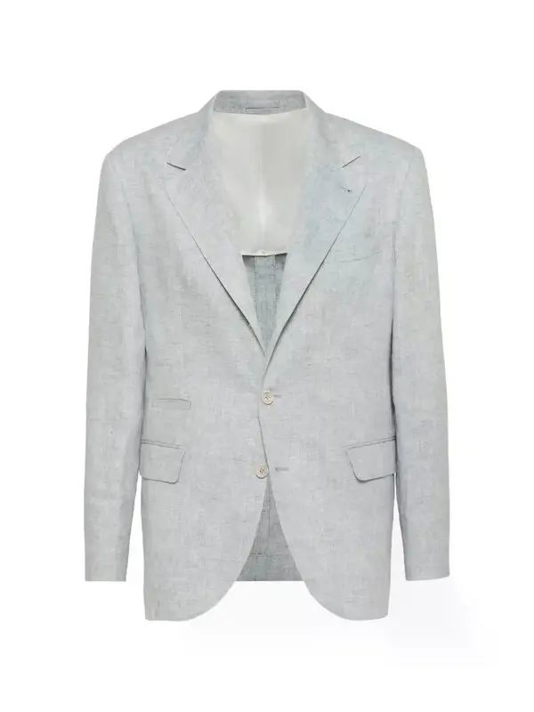 Brunello Cucinelli Notched-lapels Single-breasted Blazer