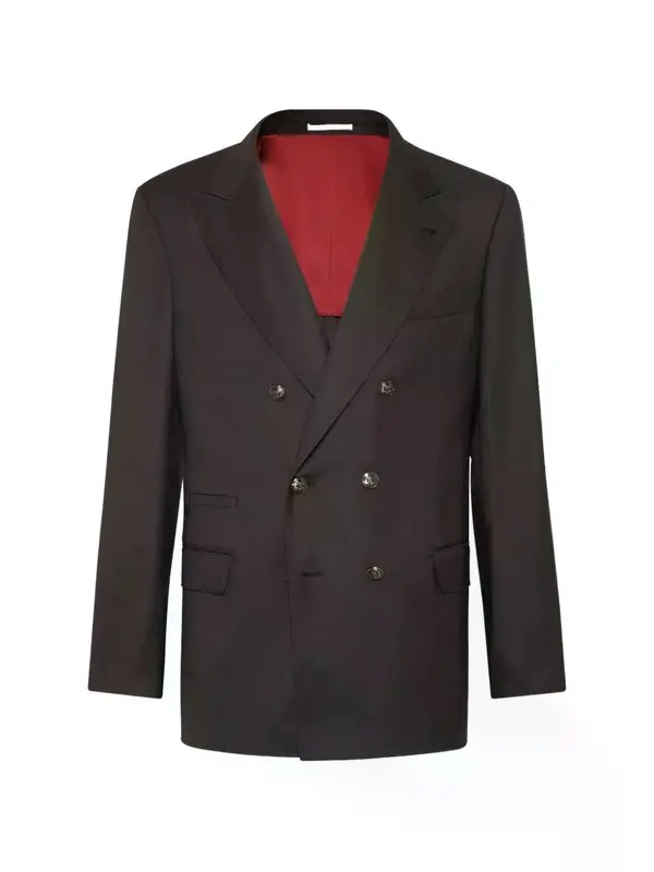 Brunello Cucinelli Wool Double-breasted Blazer