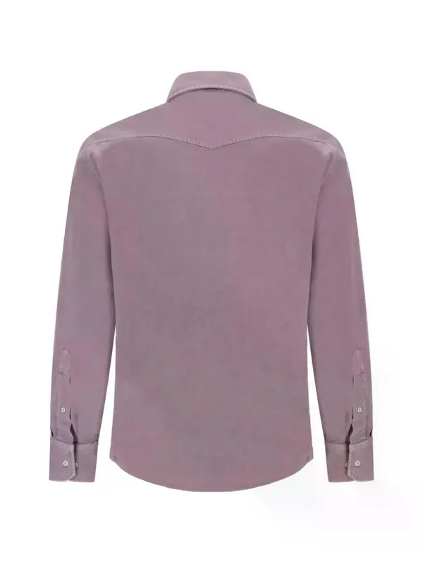 Brunello Cucinelli Western-yoke Button-down Shirt