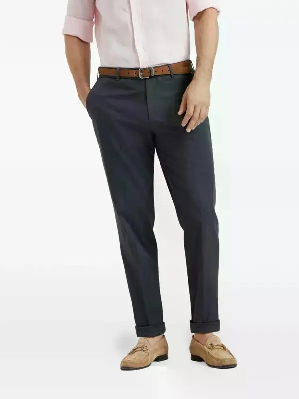 Brunello Cucinelli Tailored Straight-leg Trousers - Grey