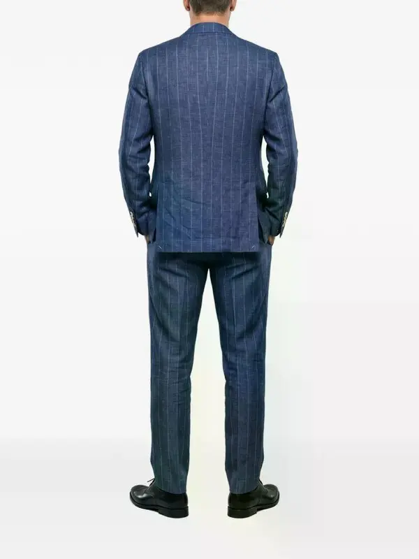Brunello Cucinelli Pinstripe Wool Blazer