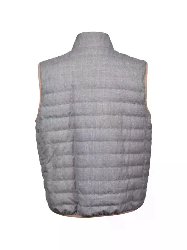 Brunello Cucinelli Quilted Zip-up Gilet