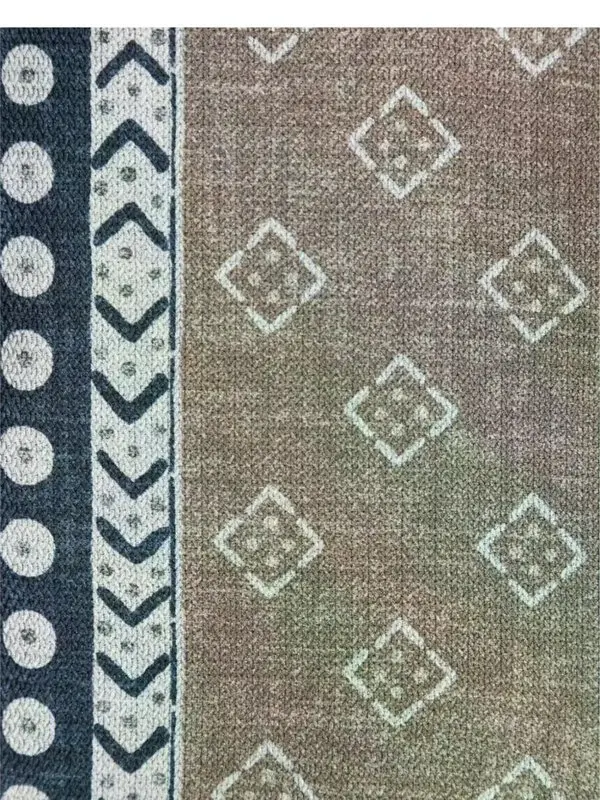 Brunello Cucinelli Geometric-pattern Silk Pocket Square
