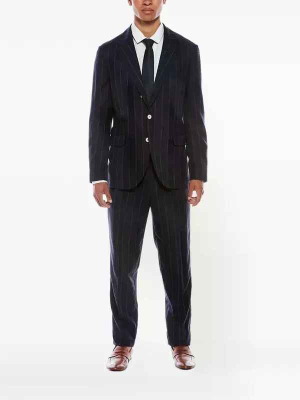 Brunello Cucinelli Chalk-stripe Suit